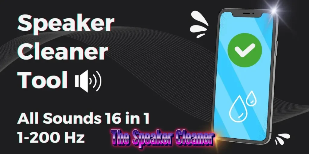Speaker Cleaner Remove Dust And Eject Water By No 1 Tool